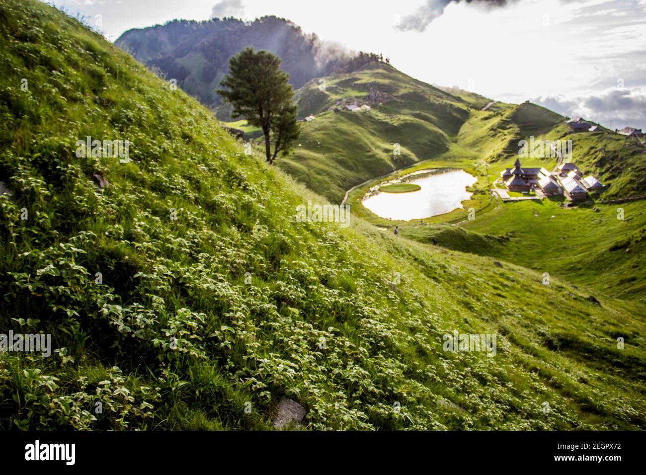 Prashar Lake, Mandi, Himachal Pradesh Stock Photo - Alamy
