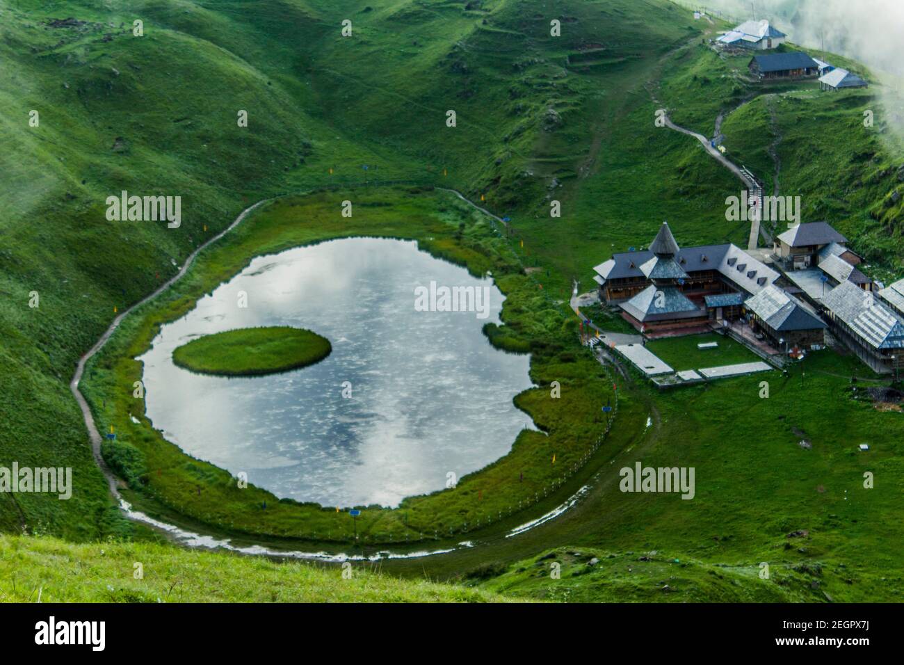 Prashar Lake, Mandi, Himachal Pradesh Stock Photo - Alamy