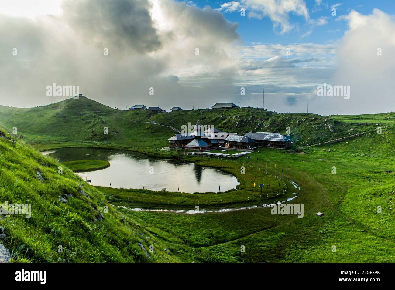 Prashar Lake, Mandi, Himachal Pradesh Stock Photo - Alamy