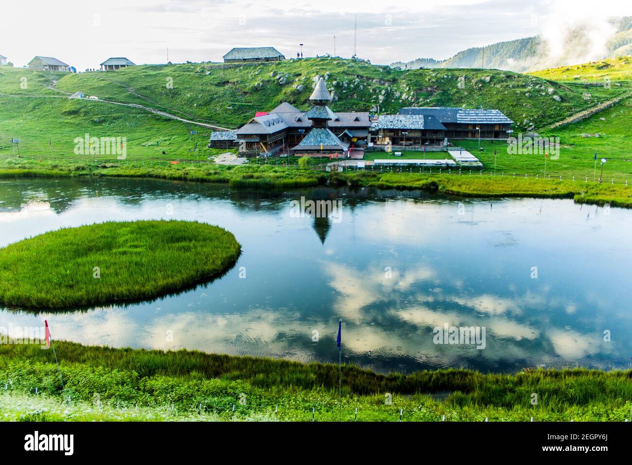 Prashar Lake, Mandi, Himachal Pradesh Stock Photo - Alamy