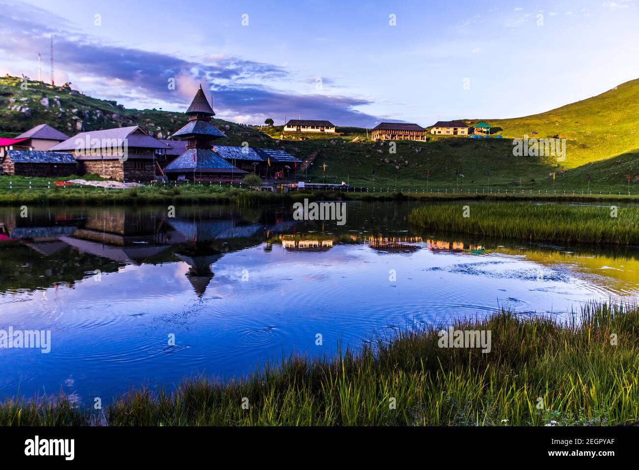 Prashar Lake, Mandi, Himachal Pradesh Stock Photo - Alamy