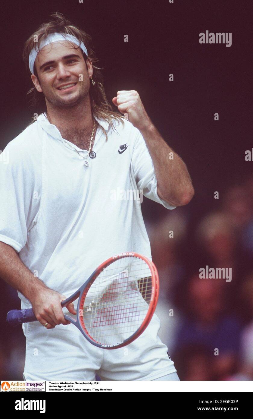 Andre agassi 1991 hi-res stock photography and images - Alamy