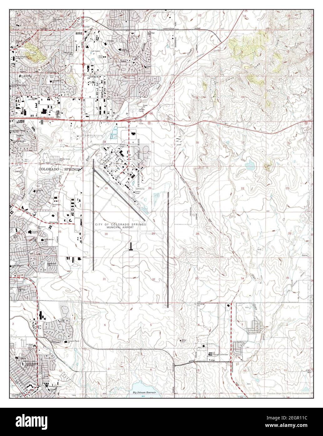 Map of elsmere hi-res stock photography and images - Alamy