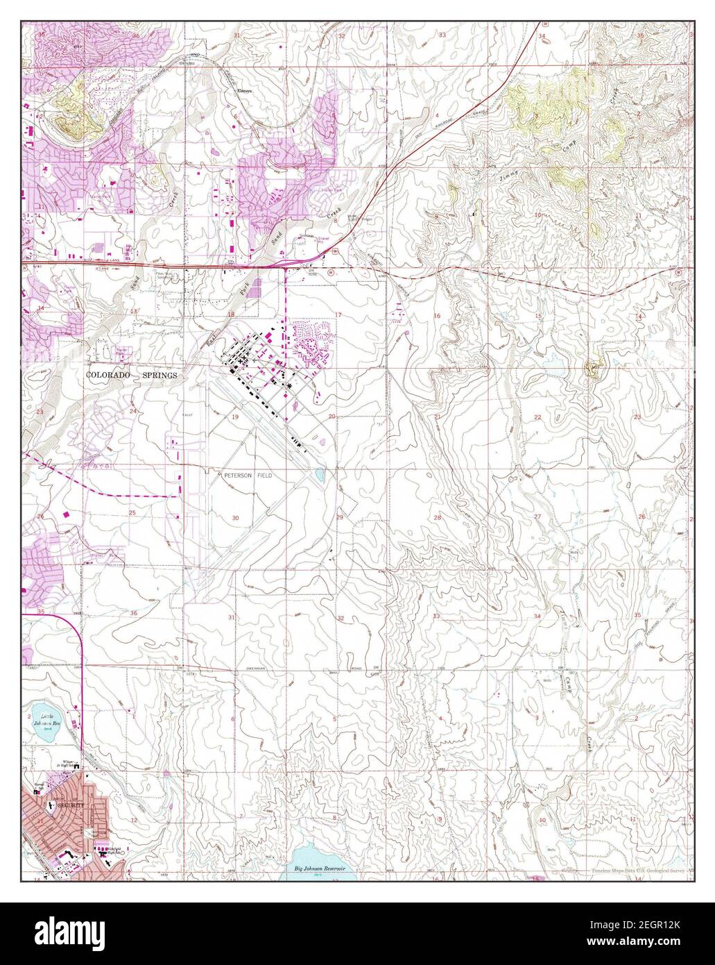 Map of elsmere hi-res stock photography and images - Alamy