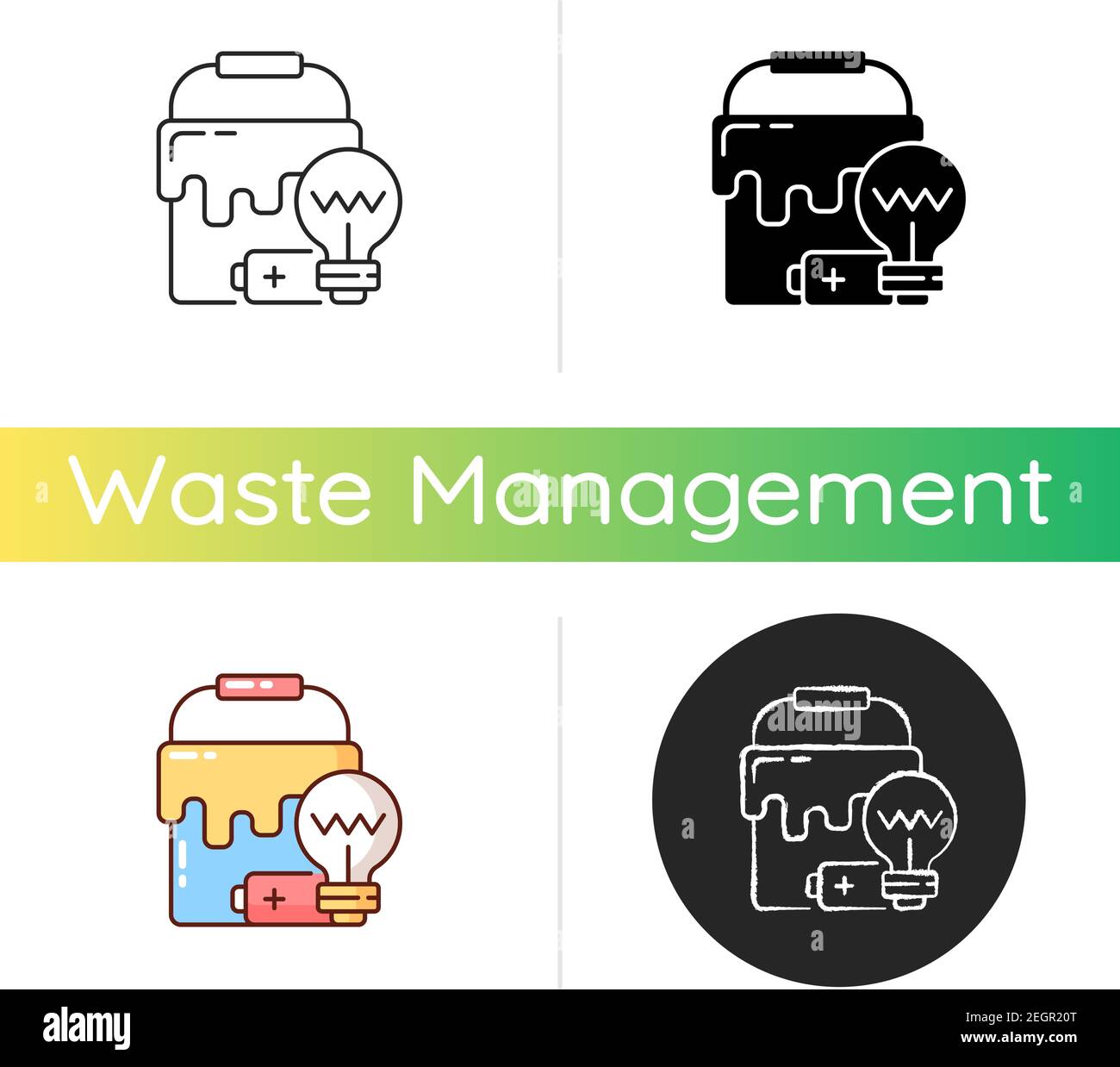 Solid waste material Stock Vector Images - Alamy