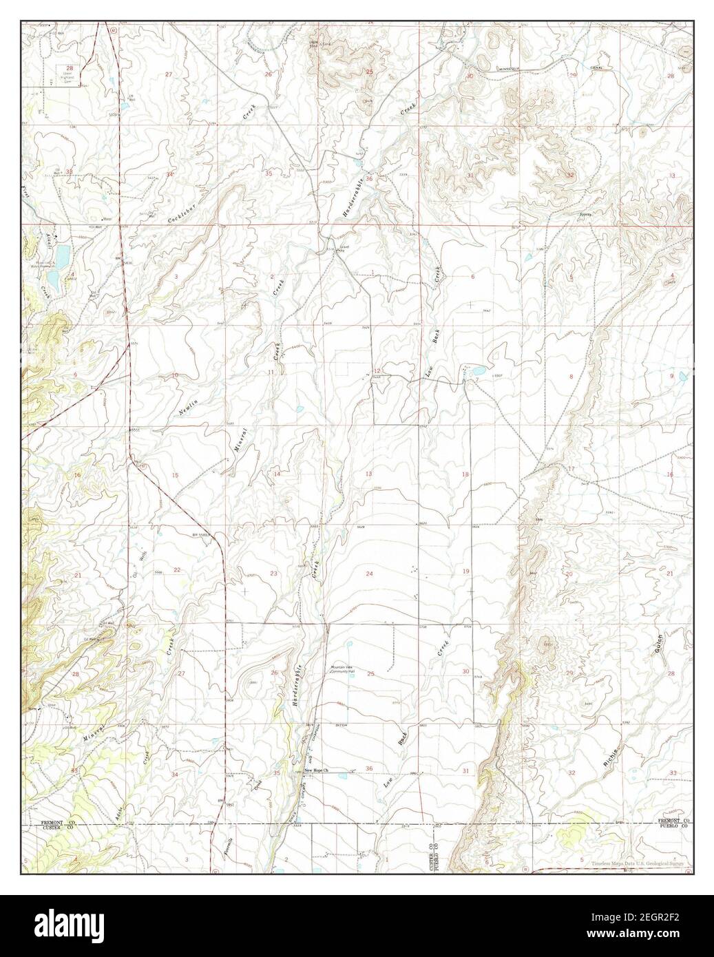 Florence SE, Colorado, map 1959, 1:24000, United States of America by ...