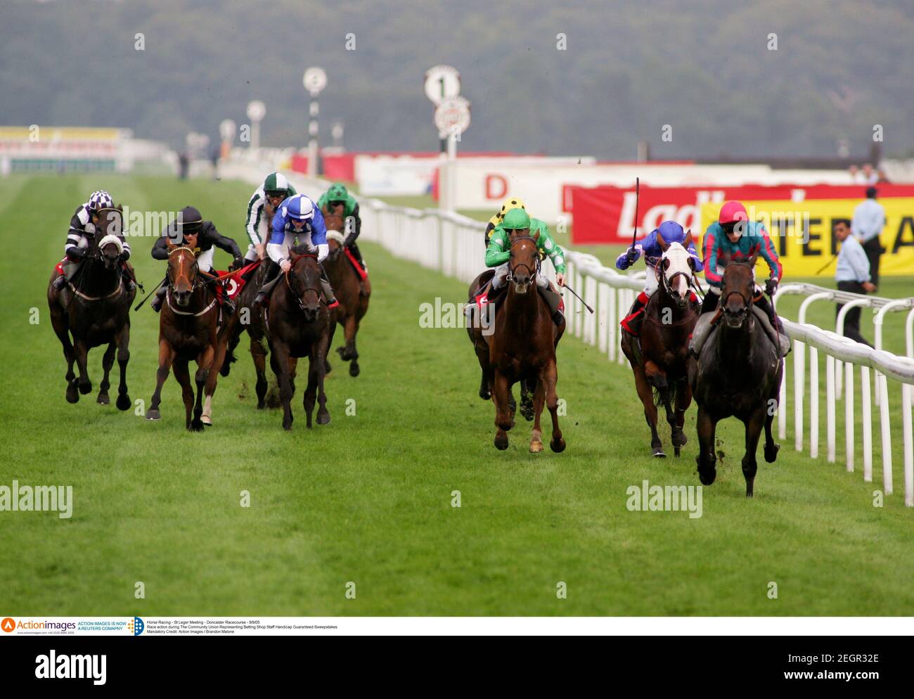 Betting At Doncaster Racecourse High Resolution Stock Photography and ...