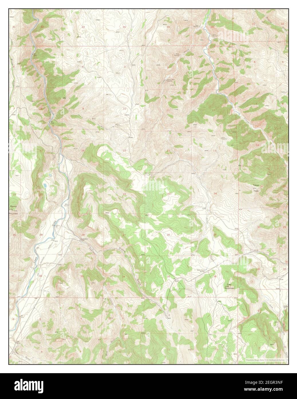 Gateview, Colorado, map 1954, 1:24000, United States of America by ...