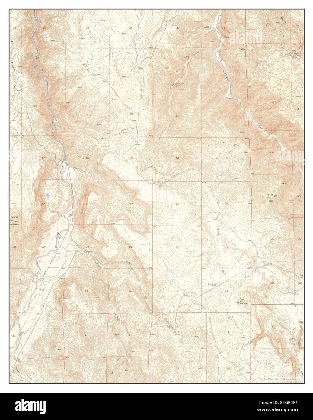 Gateview, Colorado, map 1954, 1:24000, United States of America by ...