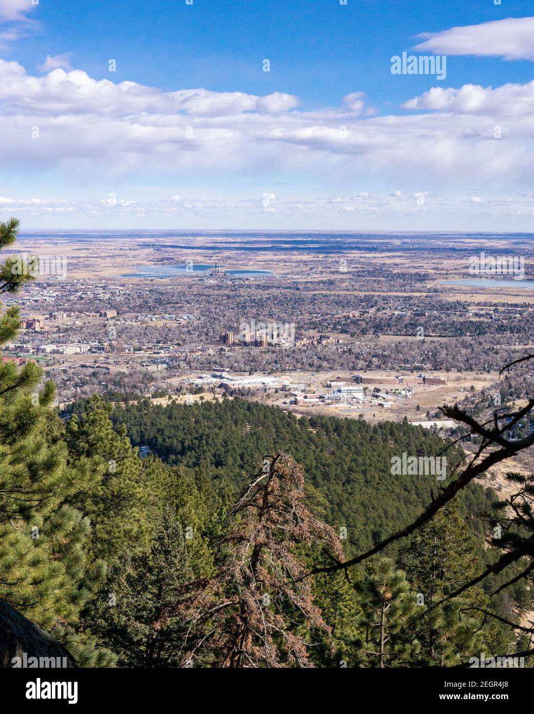 University of colorado boulder arch hi-res stock photography and images ...