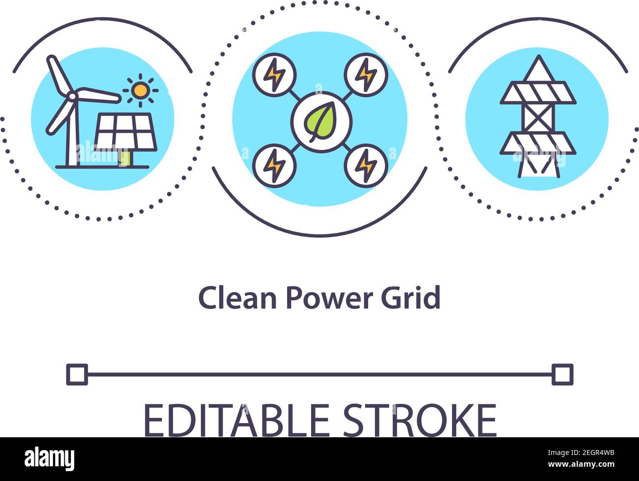 Electrical power metaphor Stock Vector Images - Alamy