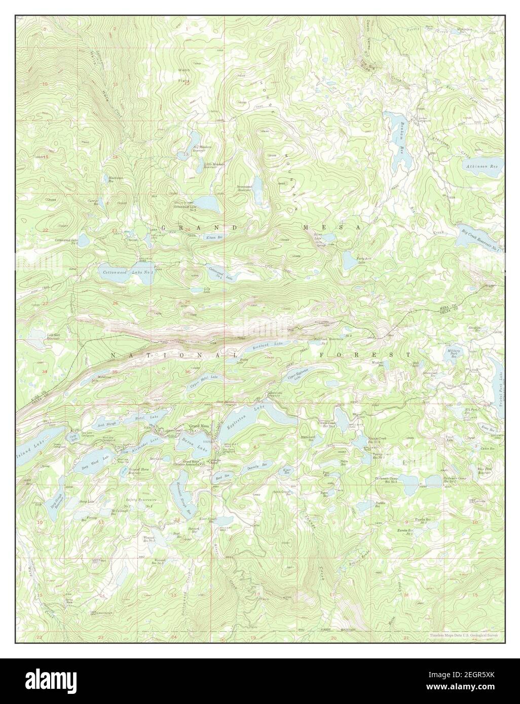 Grand mesa Cut Out Stock Images & Pictures - Alamy