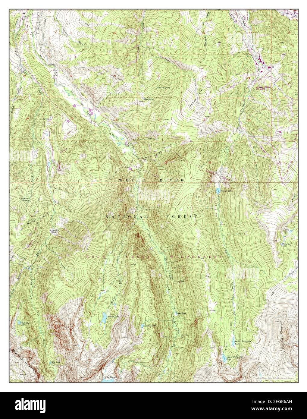 Map of grouse mountain hi-res stock photography and images - Alamy