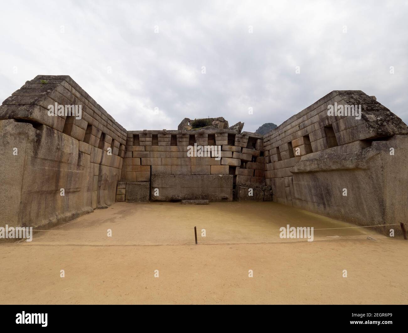 Machu Picchu Principal temple, also known as main temple with it's ...