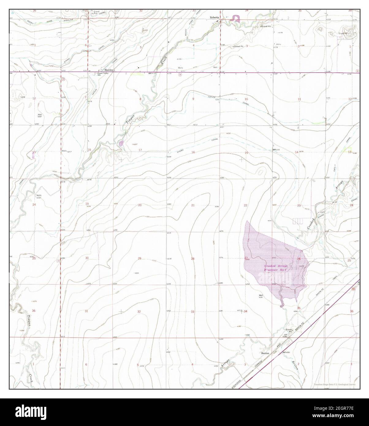 Hawley, Colorado, map 1966, 1:24000, United States of America by ...