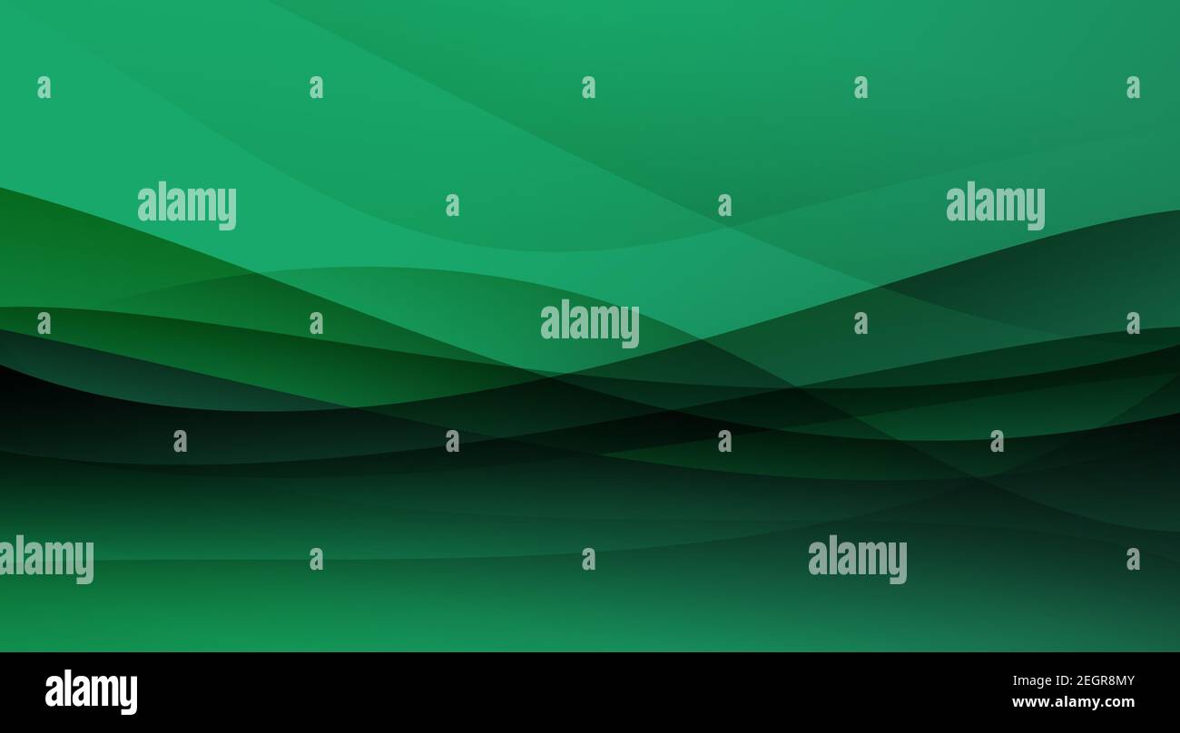 Abstract Green Shapes background Wallpaper Stock Photo - Alamy