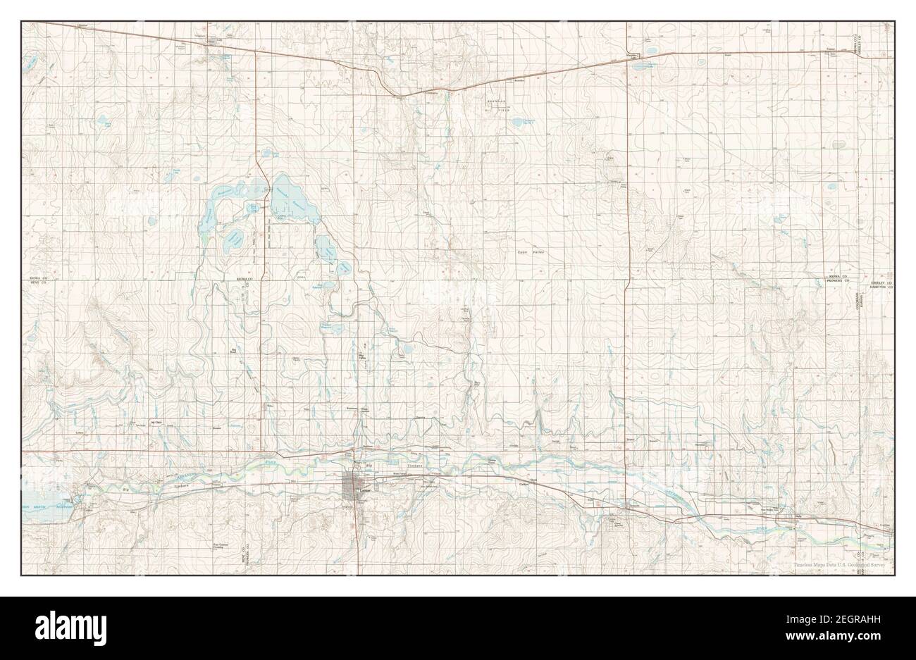 Lamar, Colorado, map 1988, 1:100000, United States of America by ...