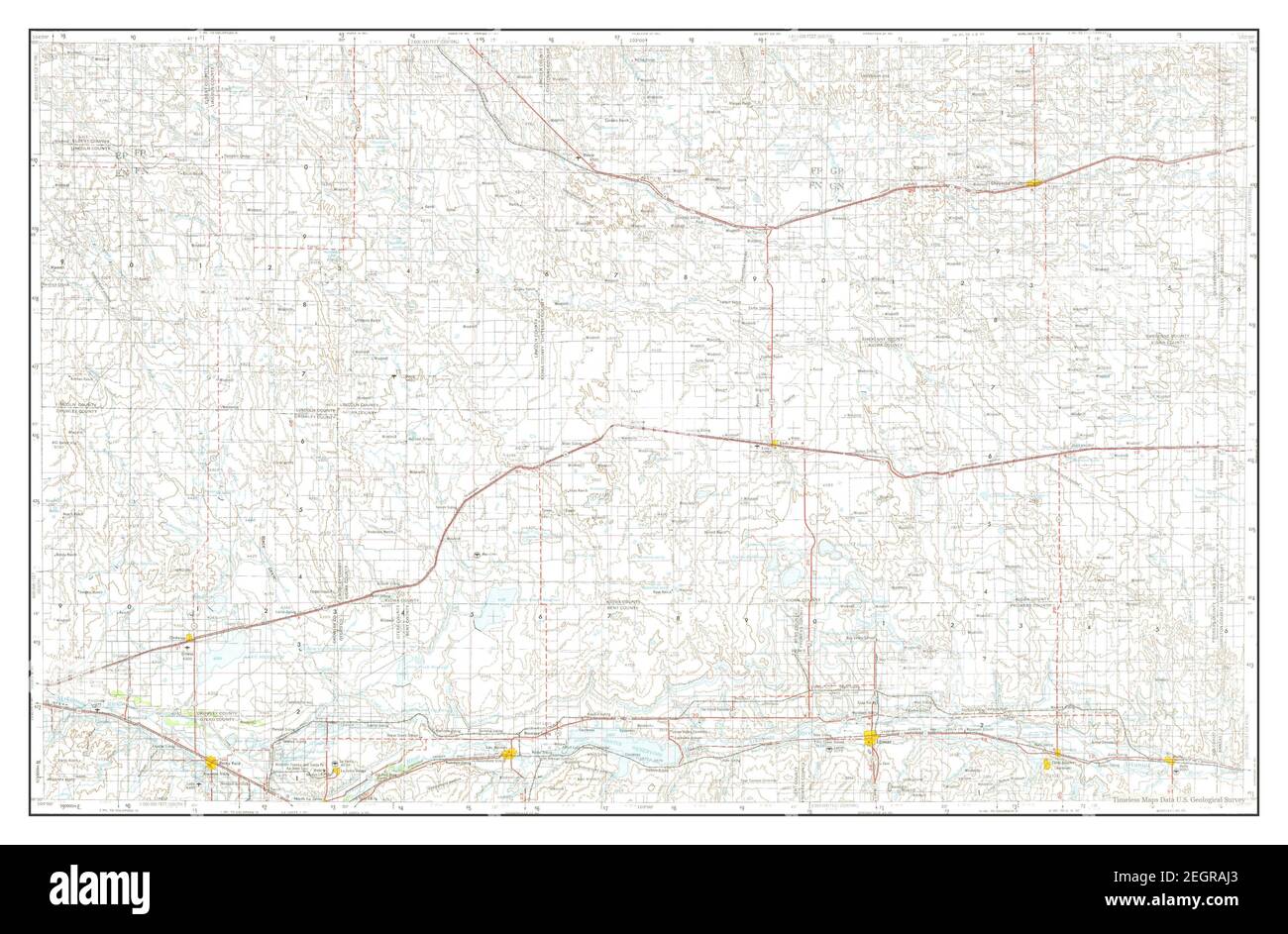 Lamar, Colorado, map 1954, 1:250000, United States of America by ...