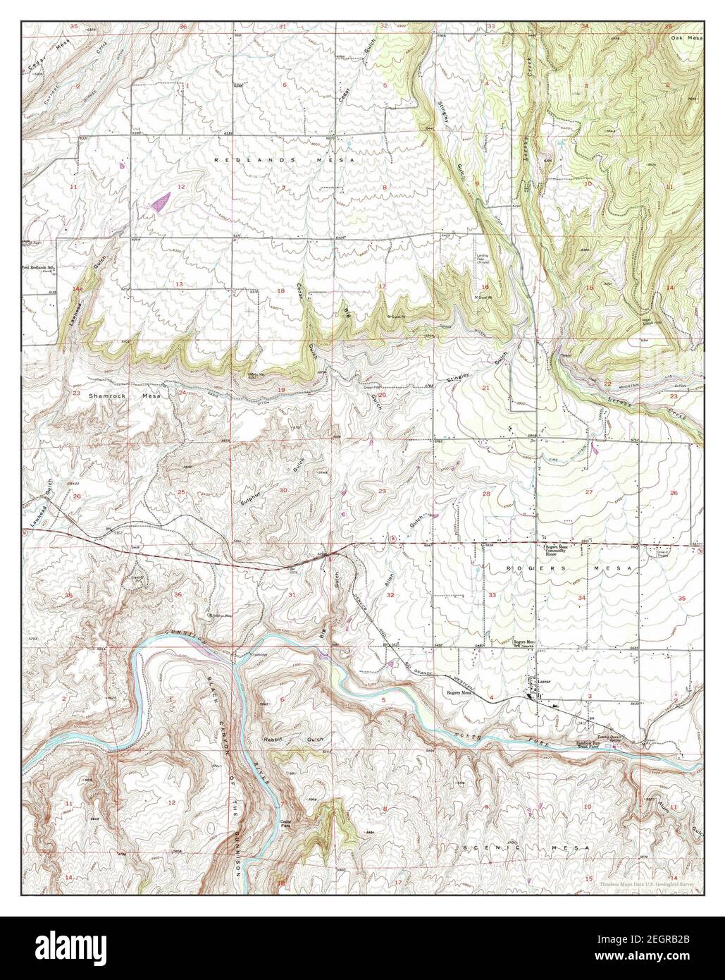 Lazear, Colorado, map 1955, 1:24000, United States of America by ...