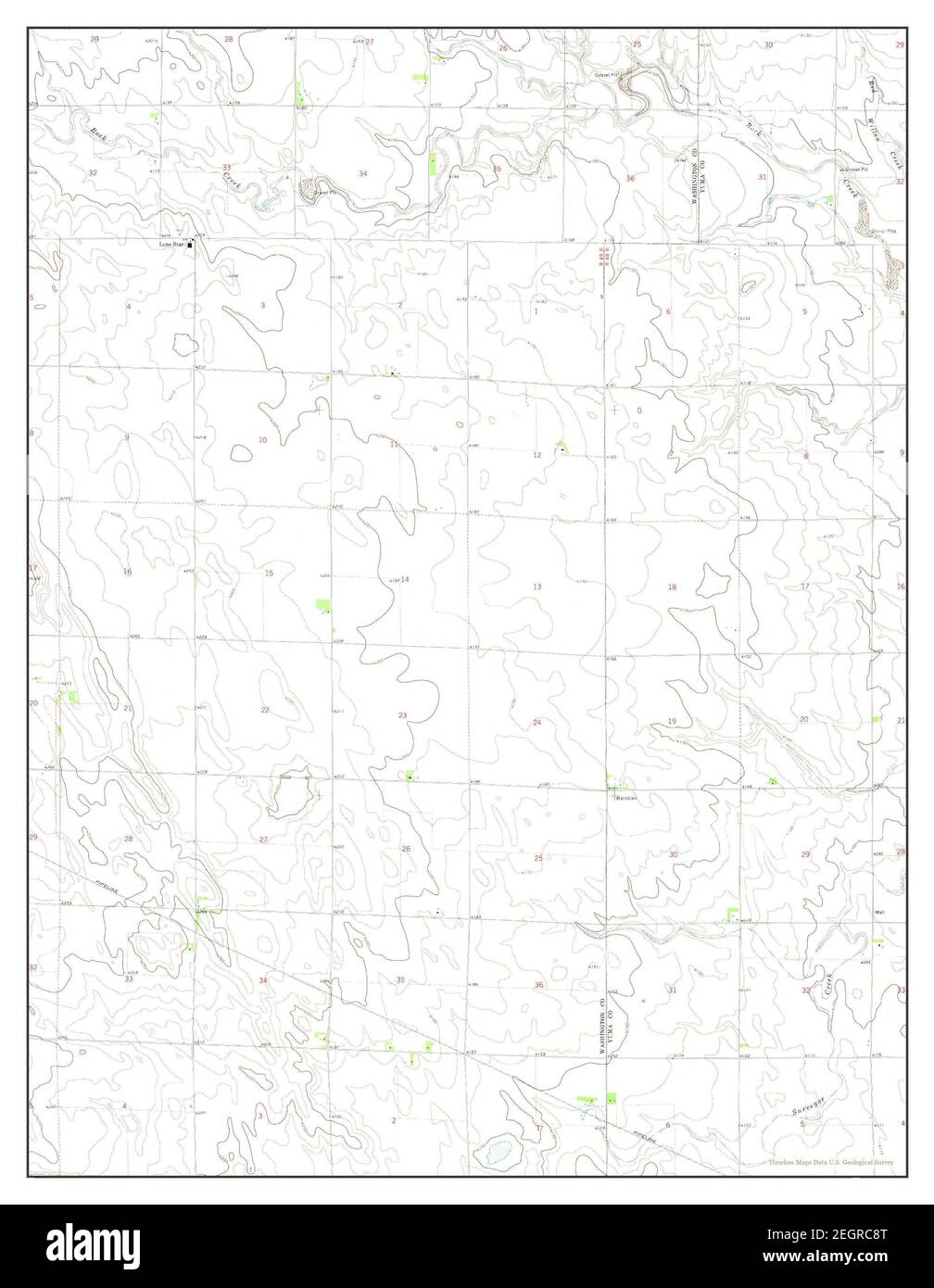 Lone Star, Colorado, map 1972, 1:24000, United States of America by ...