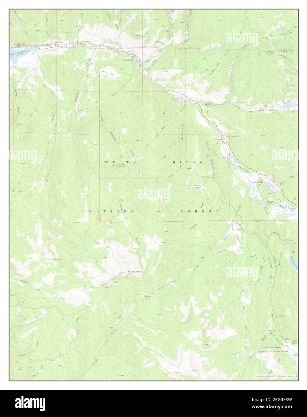 Meredith, Colorado, map 1970, 1:24000, United States of America by ...