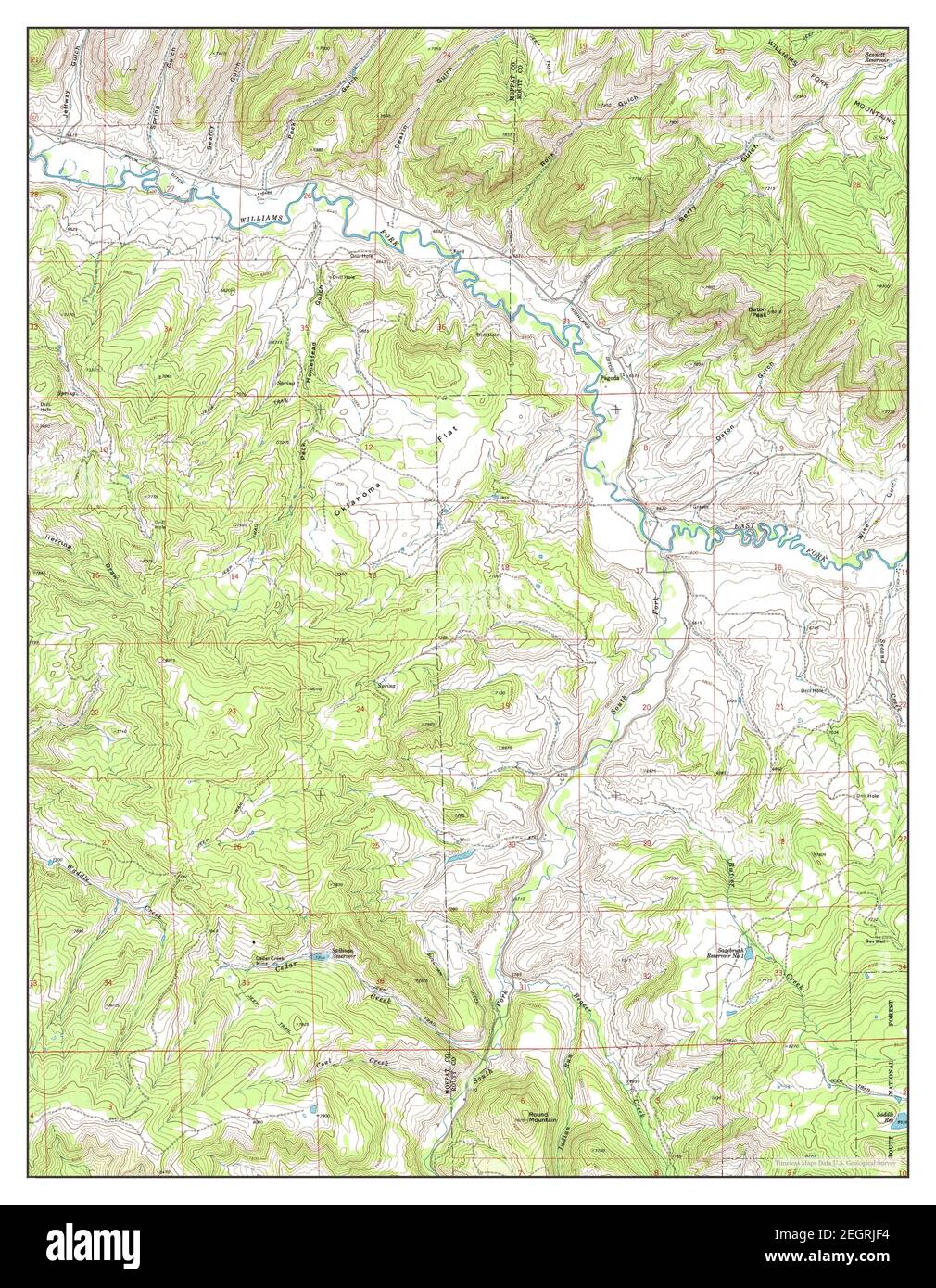 Pagoda, Colorado, map 1971, 1:24000, United States of America by ...