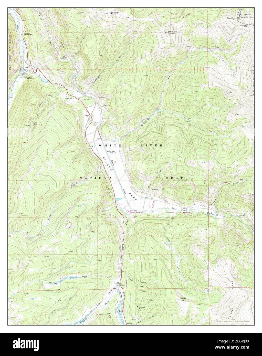 Pando, Colorado, map 1970, 1:24000, United States of America by ...