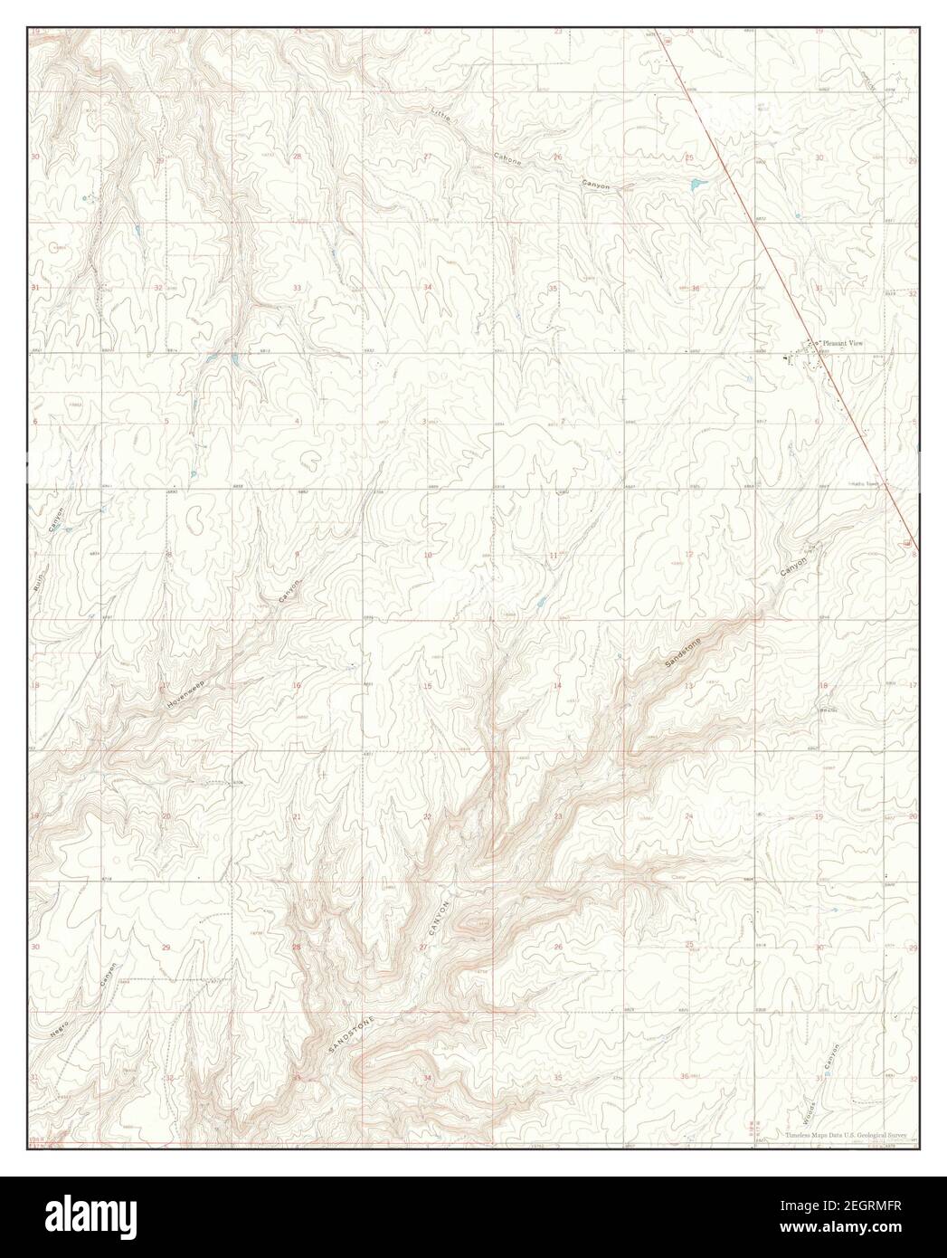 Pleasant View, Colorado, map 1965, 1:24000, United States of America by ...