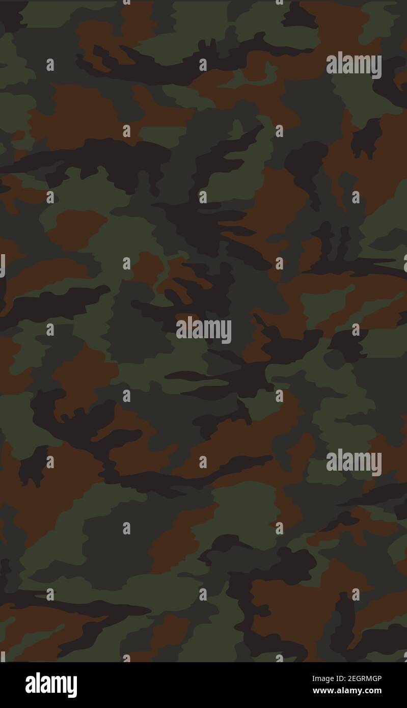 Military camouflage texture khaki print background - Vector ...