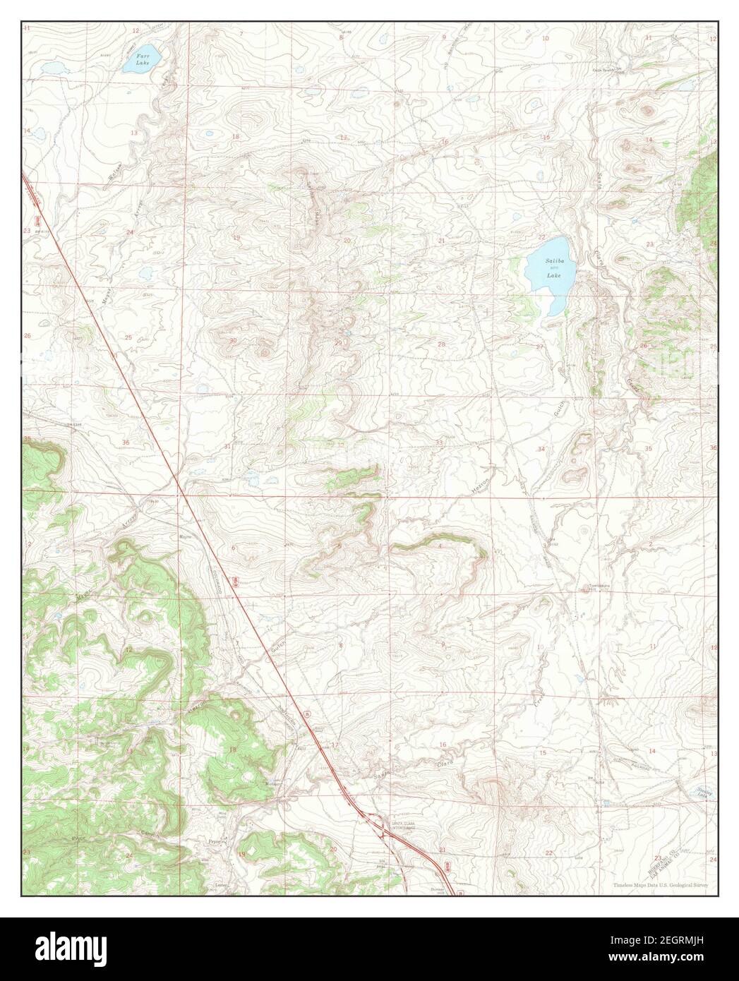 Map of pryor hi-res stock photography and images - Alamy