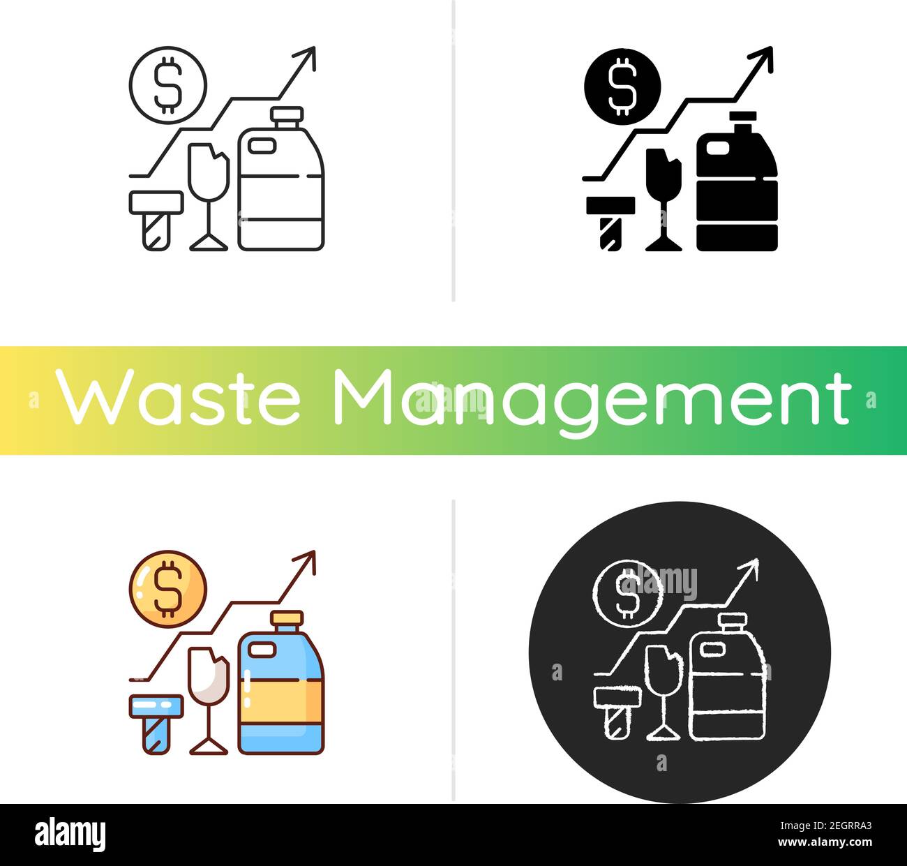 Waste analysis Stock Vector Images - Alamy