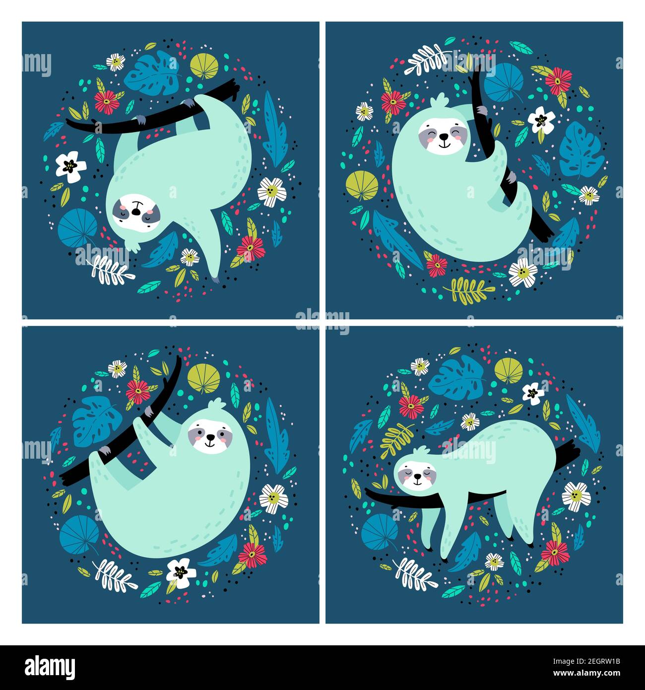 Sloth in the zoo Cut Out Stock Images & Pictures - Alamy