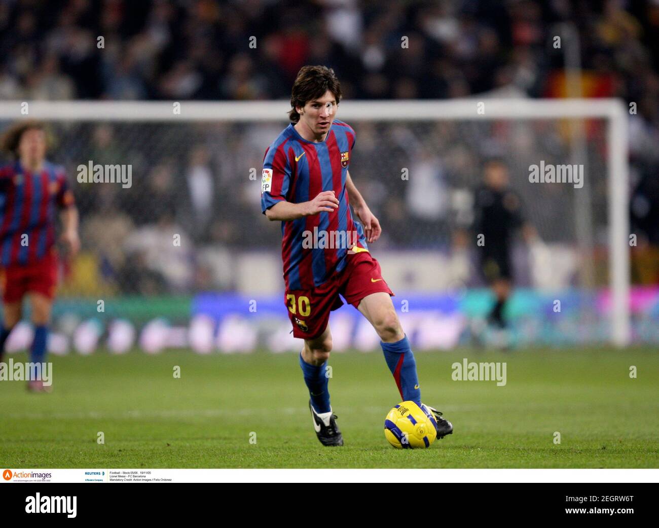 Lionel messi fc barcelona hi-res stock photography and images - Alamy
