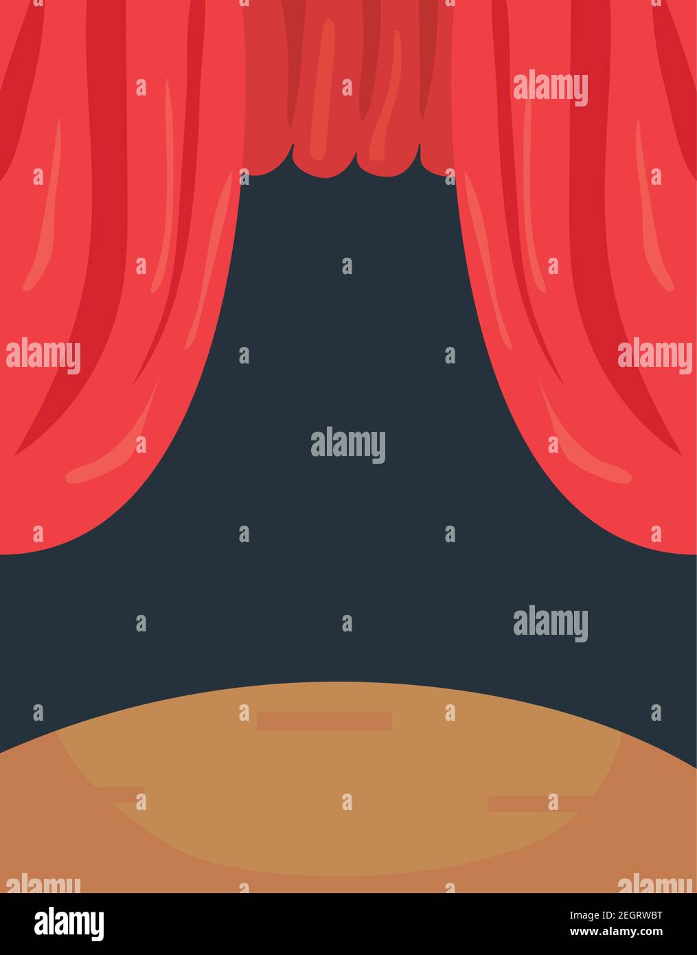 theater courtain scene isolated icon vector illustration design Stock ...