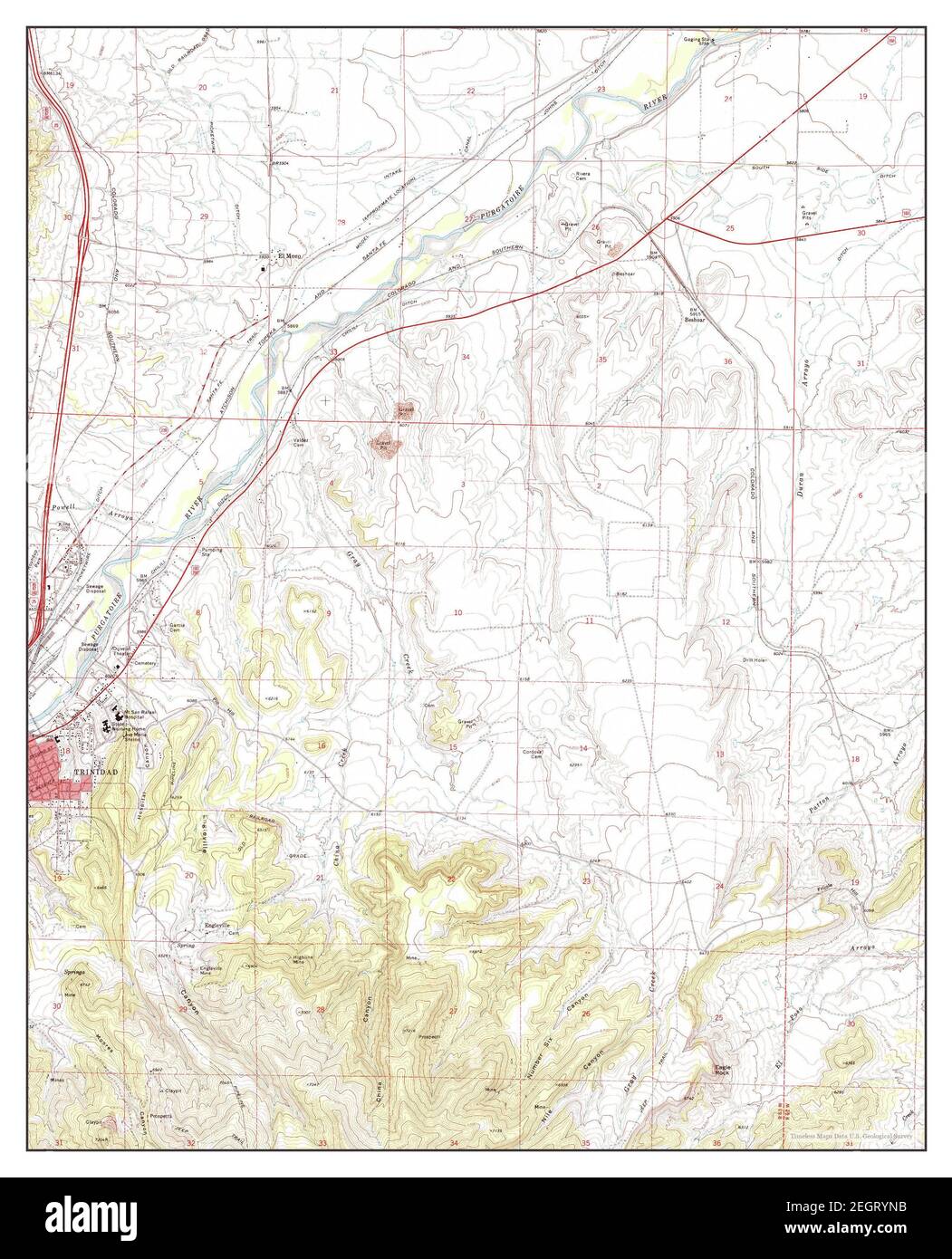 Antique map of trinidad hi-res stock photography and images - Alamy