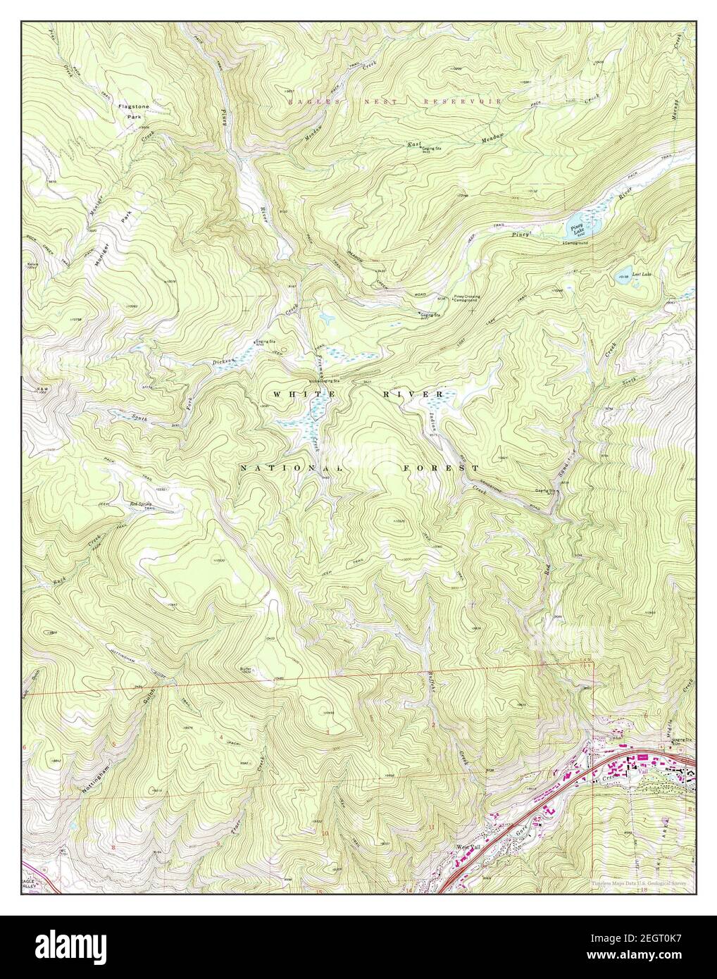 Vail colorado map hi-res stock photography and images - Alamy