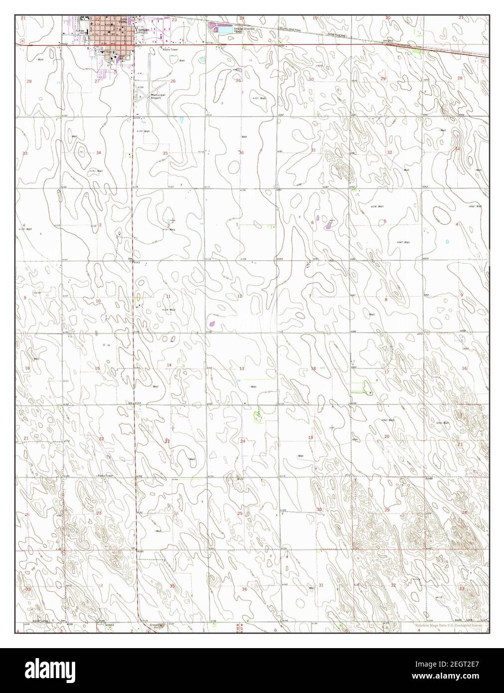 Yuma South, Colorado, map 1972, 1:24000, United States of America by ...