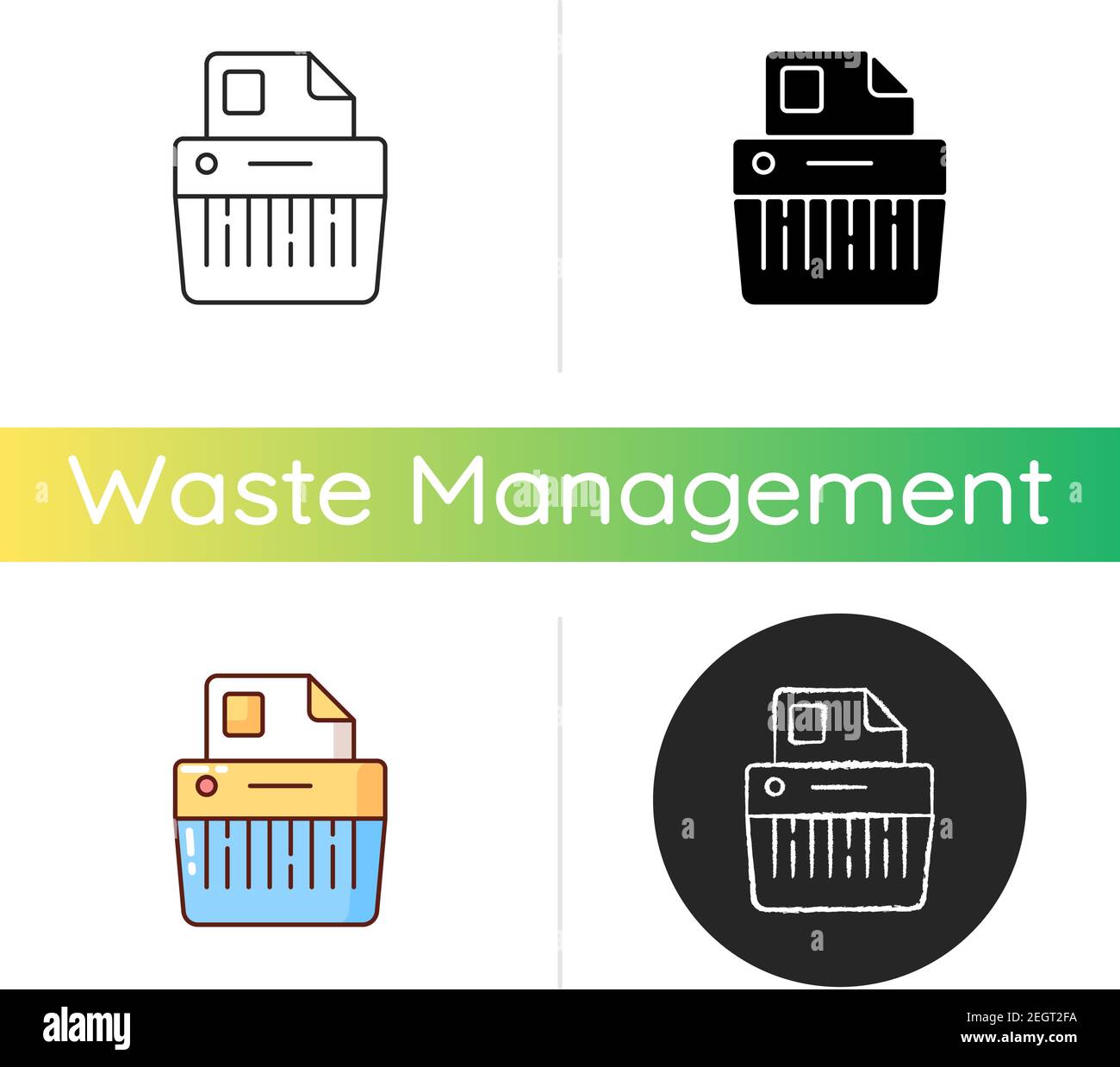 Paper shredding icon Stock Vector Image & Art - Alamy