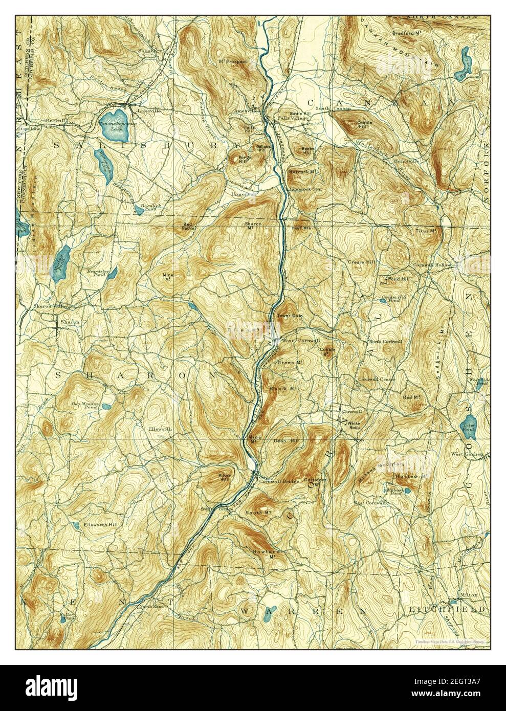 Antique map of cornwall hi-res stock photography and images - Alamy