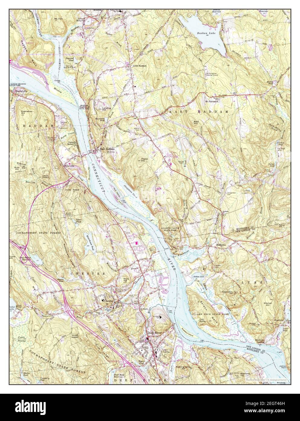 Township of deep river hi-res stock photography and images - Alamy