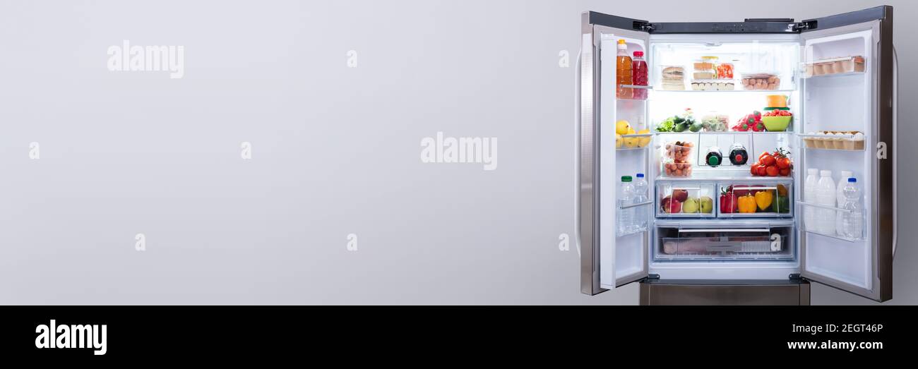 Full fridge hi-res stock photography and images - Alamy