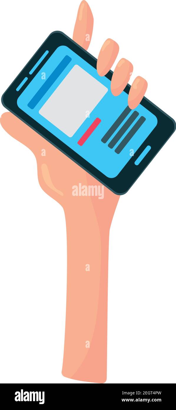 Lifting handset Cut Out Stock Images & Pictures - Alamy