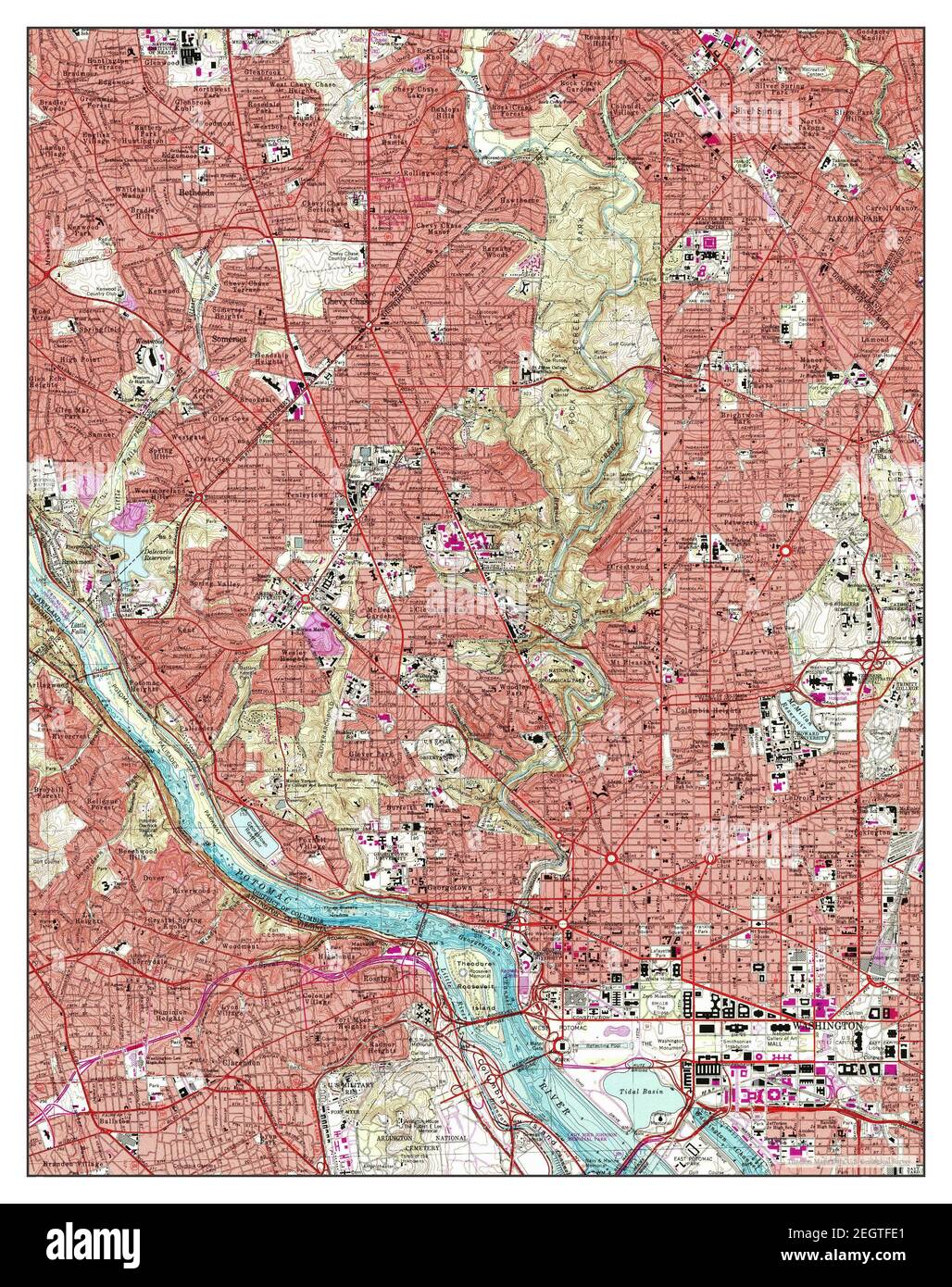 Washington dc 1965 Cut Out Stock Images & Pictures - Alamy