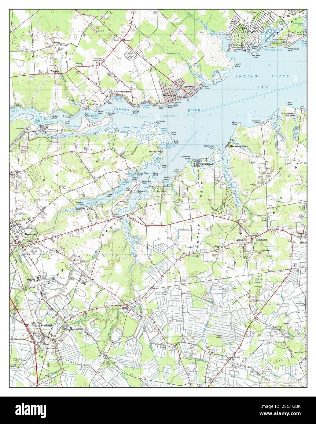 Map Of Frankford Cut Out Stock Images & Pictures - Alamy