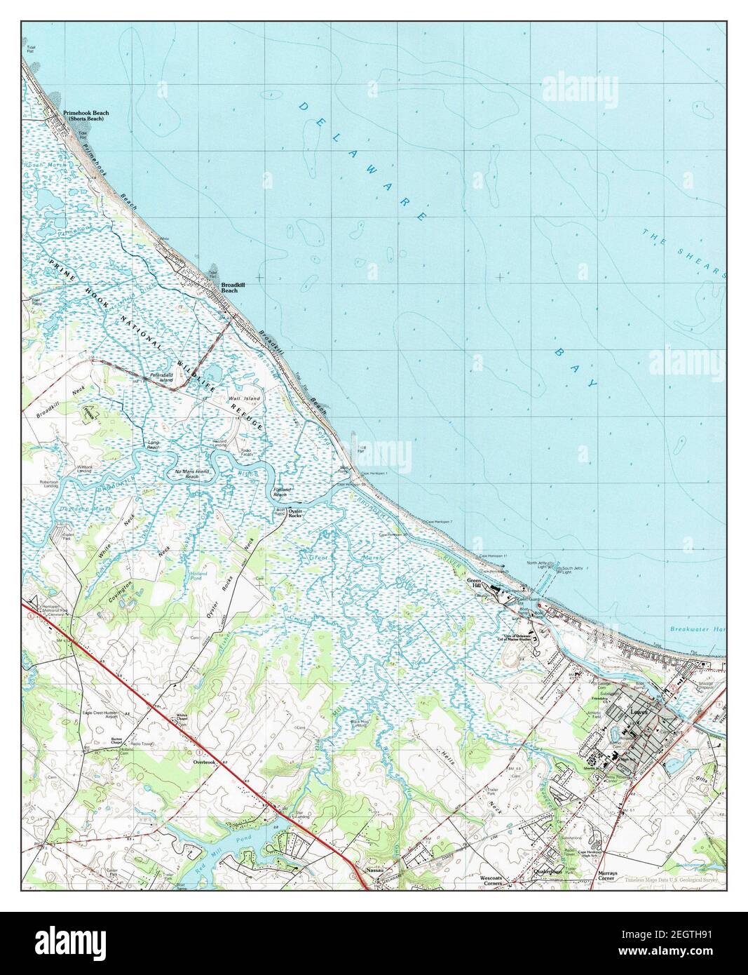 Map of lewes hi-res stock photography and images - Alamy