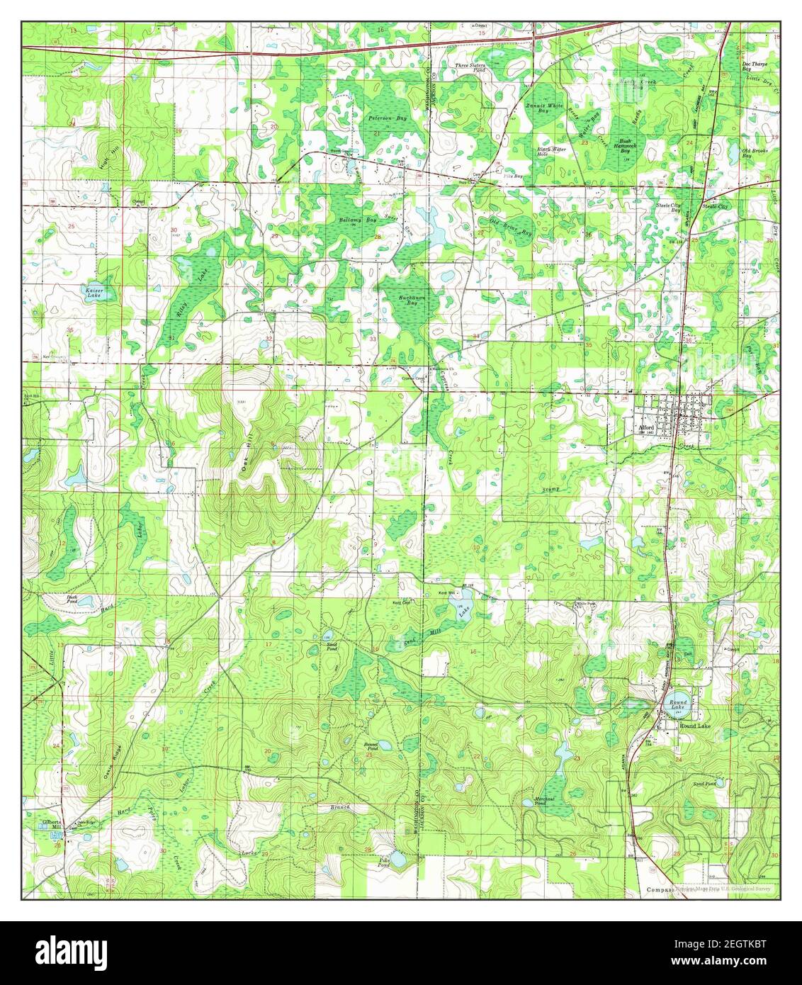 Alford, Florida, map 1982, 1:24000, United States of America by ...