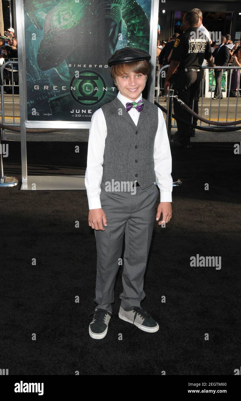 Gattlin Griffith at GREEN LANTERN Premiere, Grauman's Chinese Theatre ...