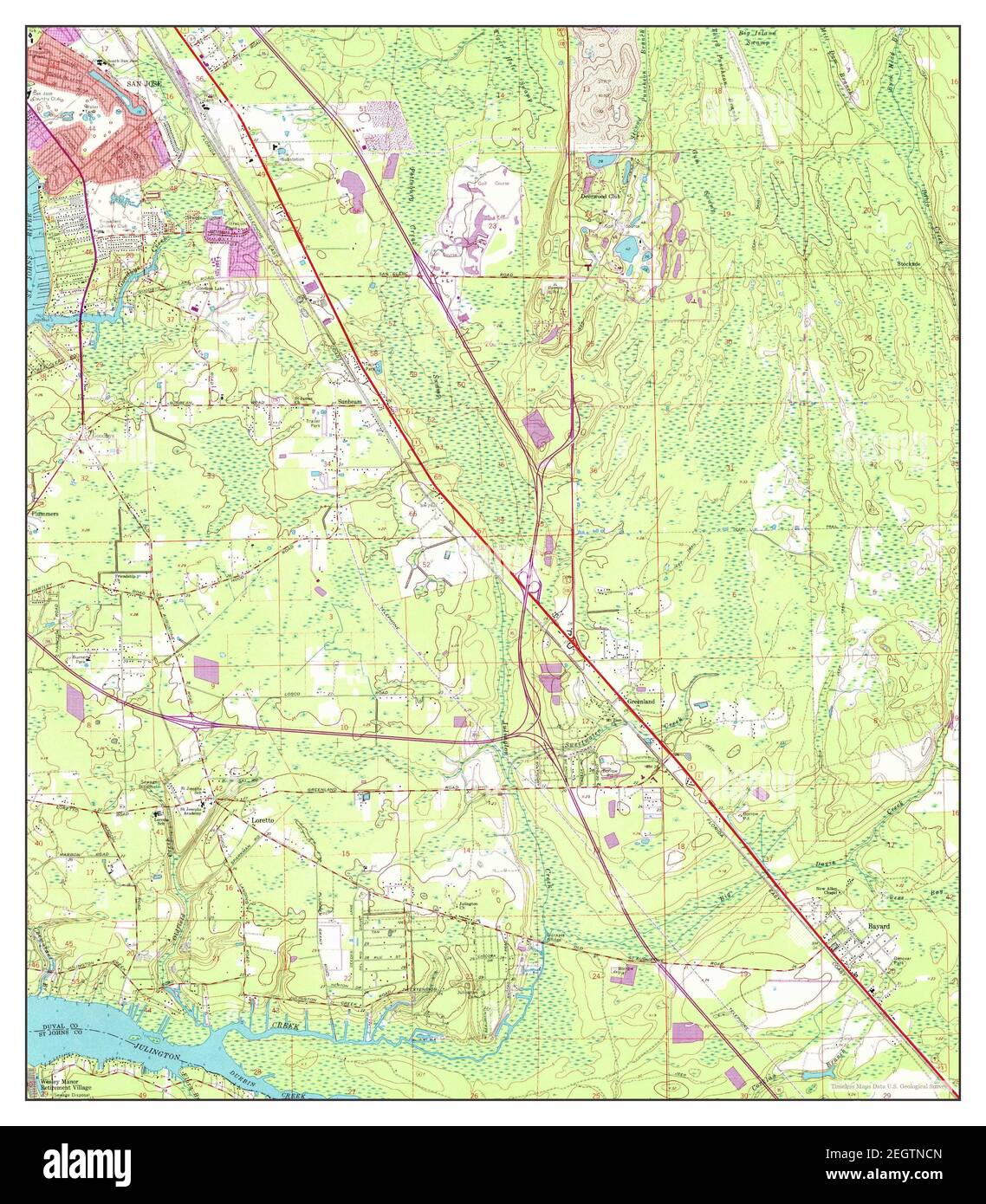 Geologic Map Of Florida 1964 Geologic Map Of Florida, 1911