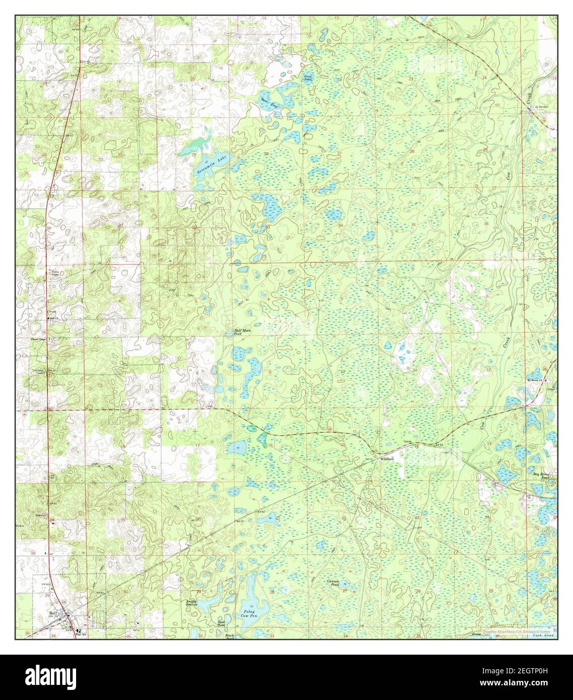 Mapa De Bell Florida