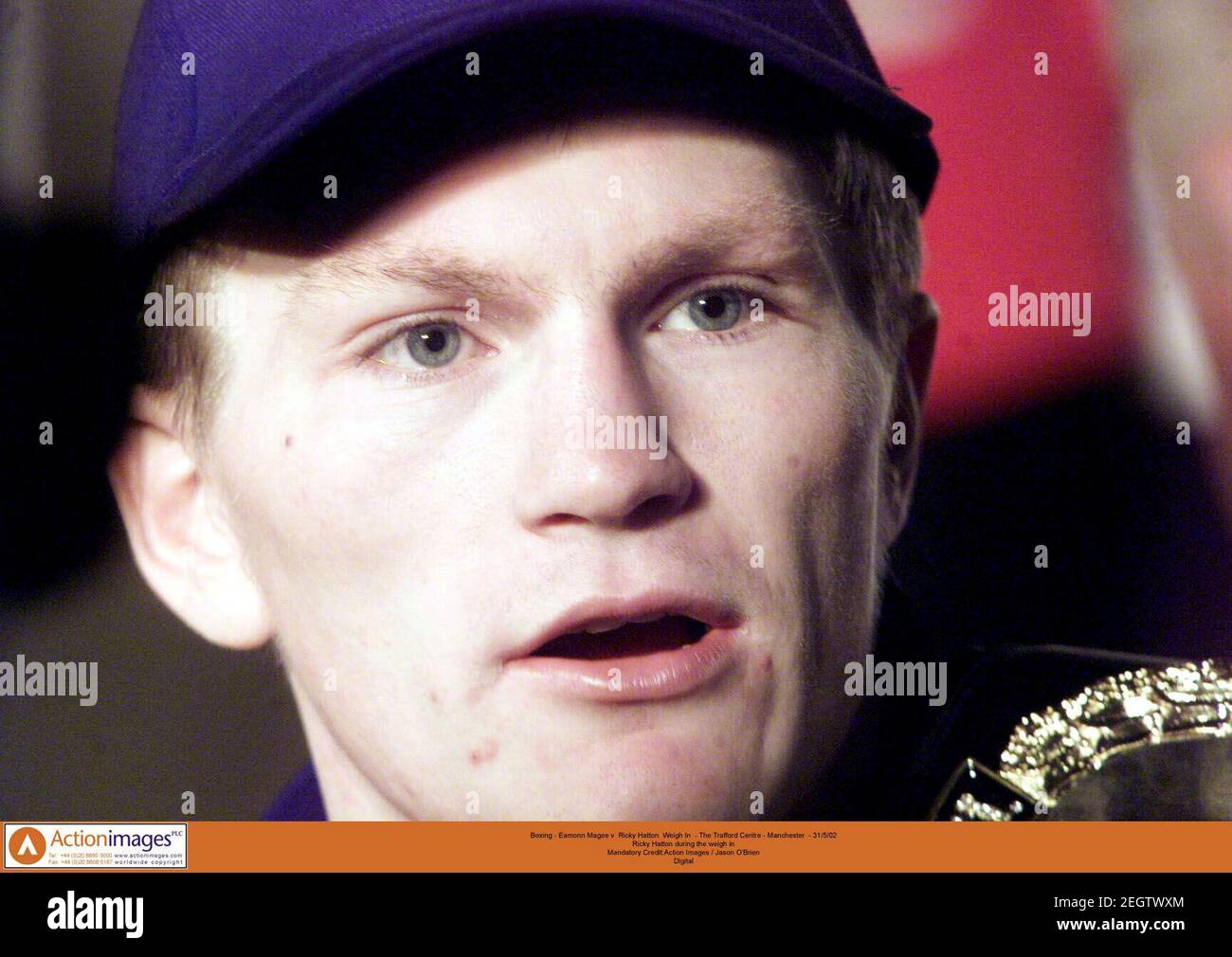 Ricky Hatton Weigh In High Resolution Stock Photography and Images - Alamy